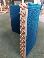 China Water Chiller HVAC Evaporator Coil Aircon Copper Fin Tube for sale