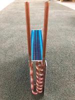 China Water Chiller HVAC Evaporator Coil Aircon Copper Fin Tube for sale