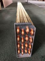 China 1/4 HP Air Cooled Finned Tube Evaporator Cooling Coil Aircon Condenser for sale
