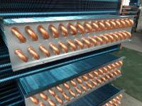 China 9.52mm Aluminum Fin And Tube Condenser Coil For Outside HVAC Cooling System for sale