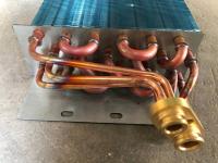China HVAC Anti Corrosive Blue Fin Copper Condenser Window Air Conditioner Coils for sale
