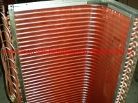 China Model sail-8 Copper Tube Aluminum Finned Evaporator Coil Heat Exchanger with 50000pieces/Year Capacity for sale