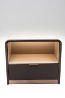 China Quality certification, Nordic style, customizable smart bedside table, large-capacity drawer storage for sale