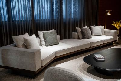 China Modular Luxury Reception Sofa Set Executive Office Waiting Room Seating 3-Seater for sale