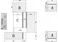 China Modern Minimalist Modular Sofa Set, Multi-Unit Combination Sofa with Coffee Table for Living Room & Villa for sale