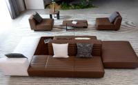 China Modern Minimalist Modular Sofa Set, Multi-Unit Combination Sofa with Coffee Table for Living Room & Villa for sale