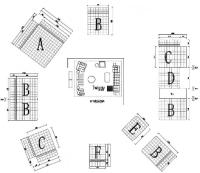 China Modern Minimalist Modular Sofa Set, Multi-Unit Free Combination Sofa for Living Room & Villa for sale