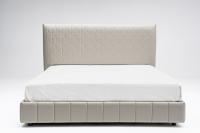 China Modern Minimalist Upholstered Bed Frame, 1980×2300×1250mm, Optional Fabrics & Leathers, Mattress Not Included for sale