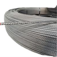 China 19 Strand Spiral Steel Wire Dia 5mm-10mm For Grade 1008 45 60 70 80 65Mn 82B for sale