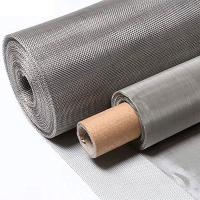China Customizable Silver Hole Filter Mesh Woven from Stainless Steel Wire for Acid and Alkali Resistance in Plain Weave Style for sale