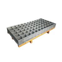 China Galvanized Coating Silver Color Softness and Wear Resistance Welded Steel Bar Grating Panel for Garden Wall Building for sale