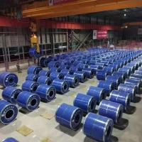 China AiSi Standard Dx51d Colored Coated PPGI PPGL Coil for Buildings Roofing Sheets Pre-Painted Galvanized Steel Coils for sale