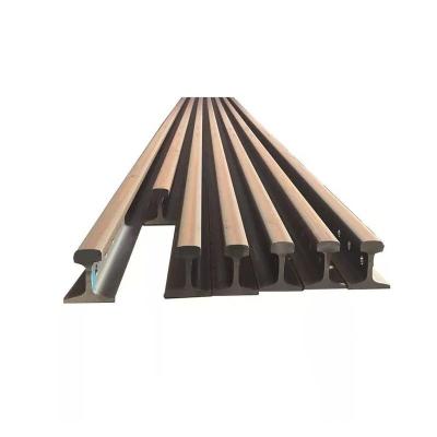 China ISO9001 2008 Certificate Railway Rail 55Q Steel Rail 12kg/m Light Steel Train Railway with Customize Request for sale