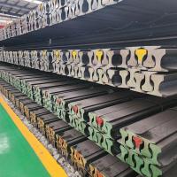 China Bottom Width 50.8mm/63.5mm/69.85mm/79.37mm Rail Steel for Railway Track and Track Circuit Q275 20Mnk in Heavy Industrial for sale