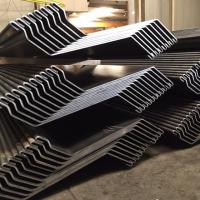 China Alloy Grade Sy390 Sy295 Interlocking Steel Sheet Piles Carbon Steel Z Type Sheet Pile for sale