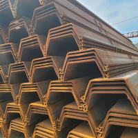 China Alloy Grade Sy390 Sy295 Interlocking Steel Sheet Piles Carbon Steel Z Type Sheet Pile for sale