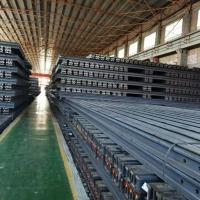 China 15kg 22kg 30kg 40kg 9-25m Light Steel Rail Railroad Steel Rail South African Standard for sale