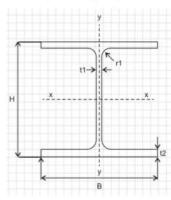 China Universal Beam H BEAM ASTM JIS BS EN Standard A36 A572 A992 S235jr J0 J2 S355jr Invoicing by Theoretical Weight Length 6-12m for sale
