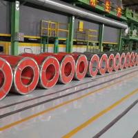 China Cold Rolled Hot Rolled PPGI Coated Coil 0.5*1500mm 0.8*1250mm Customizable Ral9002  Color for sale
