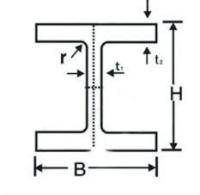 China A36 S235jr J0 J2 S355jr A572 A992 Steel H BEAM  Hot Rolled 88mm-1056mm for sale