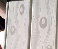 China 25cm Middle Groove Printing Ceiling PVC Panels Easy Install / Cleaning for sale