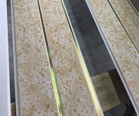 China 25cm Middle Groove Printing Ceiling PVC Panels Easy Install / Cleaning for sale