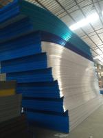 China Various Colors Polycarbonate Roofing Sheets  Material 6mm * 2.1 * 11.8m for sale