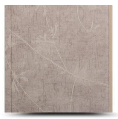 China Strip Shape Wood Grain Plastic Laminate Sheets , Modern Wood Wall Paneling for sale