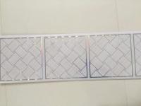 China 30cm * 7mm Decorative Tile Panels , Wall Plastic Panels For Living Room for sale