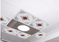 China Economical Moisture Proof Ceiling Tiles For Drop Ceiling 7mm thickness square ceiling board for sale