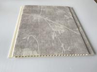 China Strip Shape Wood Grain Plastic Laminate Sheets , Modern Wood Wall Paneling for sale