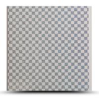 China Multi Function Flat Decorative PVC Panels With Little Shinning Square for sale
