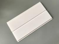 China Plain White White Pvc Wall Panels , Moisture Resistant Paneling For Bathrooms for sale