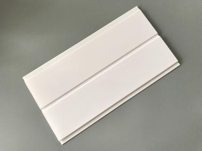 China Plain White White Pvc Wall Panels , Moisture Resistant Paneling For Bathrooms for sale