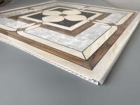China Flower Designs Plastic False Ceiling Tiles Honeycomb Ceilings Feature for sale