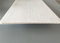 China White Color Decorative Wood Wall Panels OEM / ODM Acceptable 30cm×7.5mm for sale