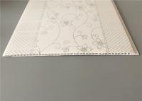 China Flower Design Plastic Ceiling Sheets , Waterproof Ceiling Panels Pvc 30cm×7mm for sale
