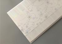 China Flower Design Plastic Ceiling Sheets , Waterproof Ceiling Panels Pvc 30cm×7mm for sale