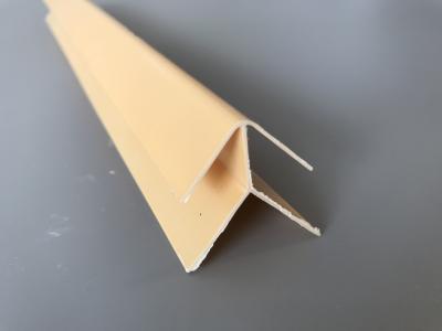 China High Intensity External Corner Trim , Pvc Corner Trim Easy Setting / Cleaning for sale