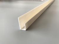 China Building Materials 7 Joint Pvc U Profile , Pvc U Channel Extrusion 100g/M for sale