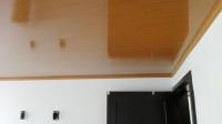 China 25cm Decorative Plastic Wall Panels , Wood Interior Wall Paneling Excellent Insulation for sale