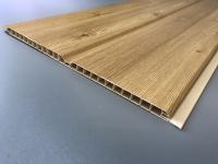 China Middle Groove Plastic Laminate Panels Easy Clean 25cm × 9mm Grained Type for sale