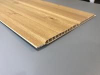 China Middle Groove Plastic Laminate Panels Easy Clean 25cm × 9mm Grained Type for sale