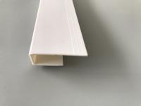 China Building Materials 7 Joint Pvc U Profile , Pvc U Channel Extrusion 100g/M for sale
