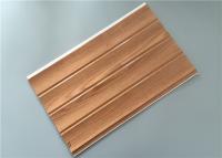 China Customized Decorative PVC Panels With Four Grooves Fire Proof 8 Mm Thickness for sale