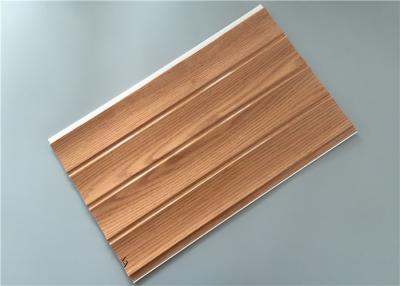 China Customized Decorative PVC Panels With Four Grooves Fire Proof 8 Mm Thickness for sale