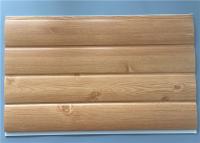 China Fireproof Pvc Wall Panels Lightweight With Four Circular Arc 8.5 Mm Thickness for sale