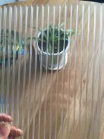 China Multi Wall Clear Polycarbonate Sheet For Conservatory Roof Makrolon Material for sale
