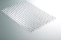 China Environmental Corrugated Translucent Polycarbonate Roofing Sheets 2100×11800×8mm for sale