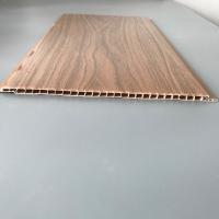 China 25cm Decorative Plastic Wall Panels , Wood Interior Wall Paneling Excellent Insulation for sale